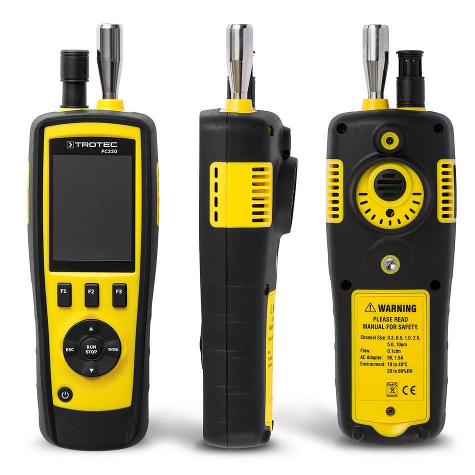 Particle counter for the pharmaceutical industry - PC220 - Trotec GmbH