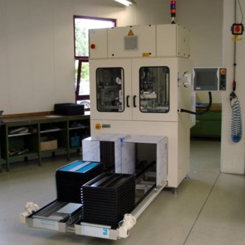 Conveyor packaging system - FLG Automation AG - tray