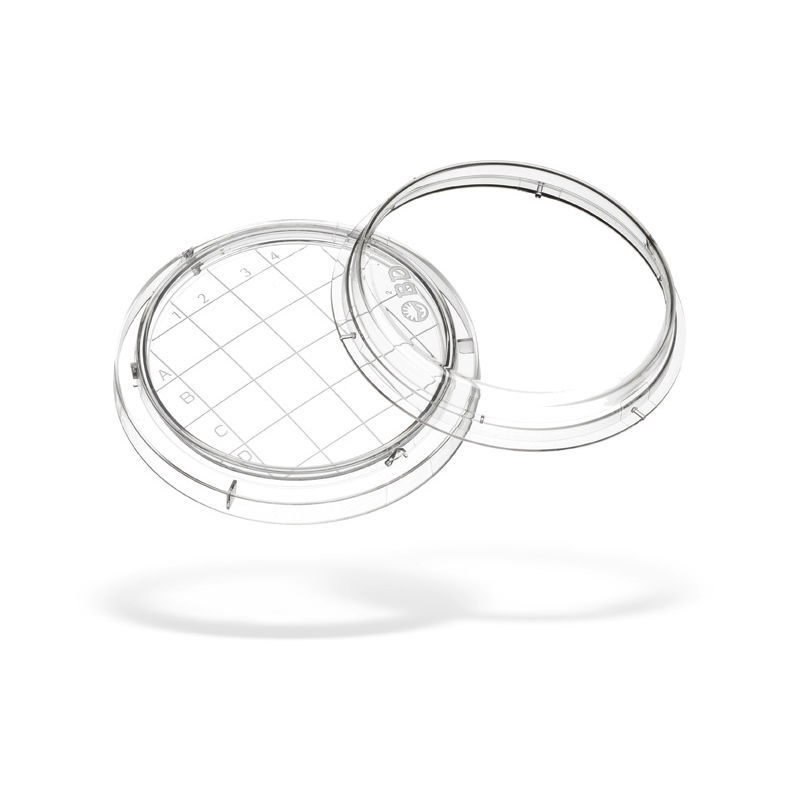Petri dish with counting grid - Röchling Sustaplast SE & Co. KG