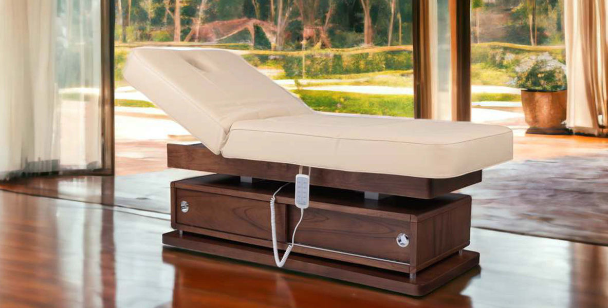 Electric spa table - MOOD UP - Star Wellness - with adjustable height ...