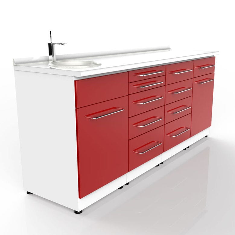 Storage cabinet - Fc02 - FXMEDICA - for dental clinics / with drawer ...