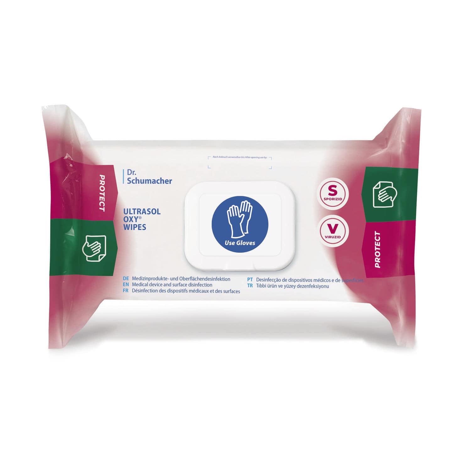 Body hygiene cleansing wipes - ULTRASOL OXI - Normeditec