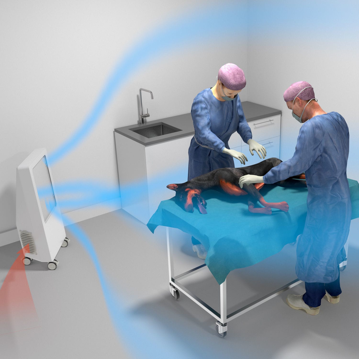 Ventilation system - Operio CLINIC - Normeditec