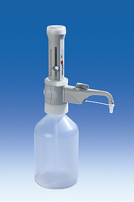 Laboratory bottle-top dispenser - VITLAB® TA² - Vitlab - variable-volume