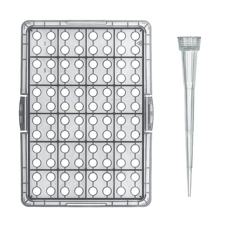 Universal fit pipette tip - 148894 - Vitlab - transparent / non-sterile