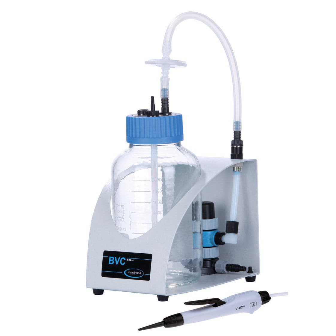 Laboratory pump - BVC basic G - Vacuubrand - suction / pneumatic / for ...