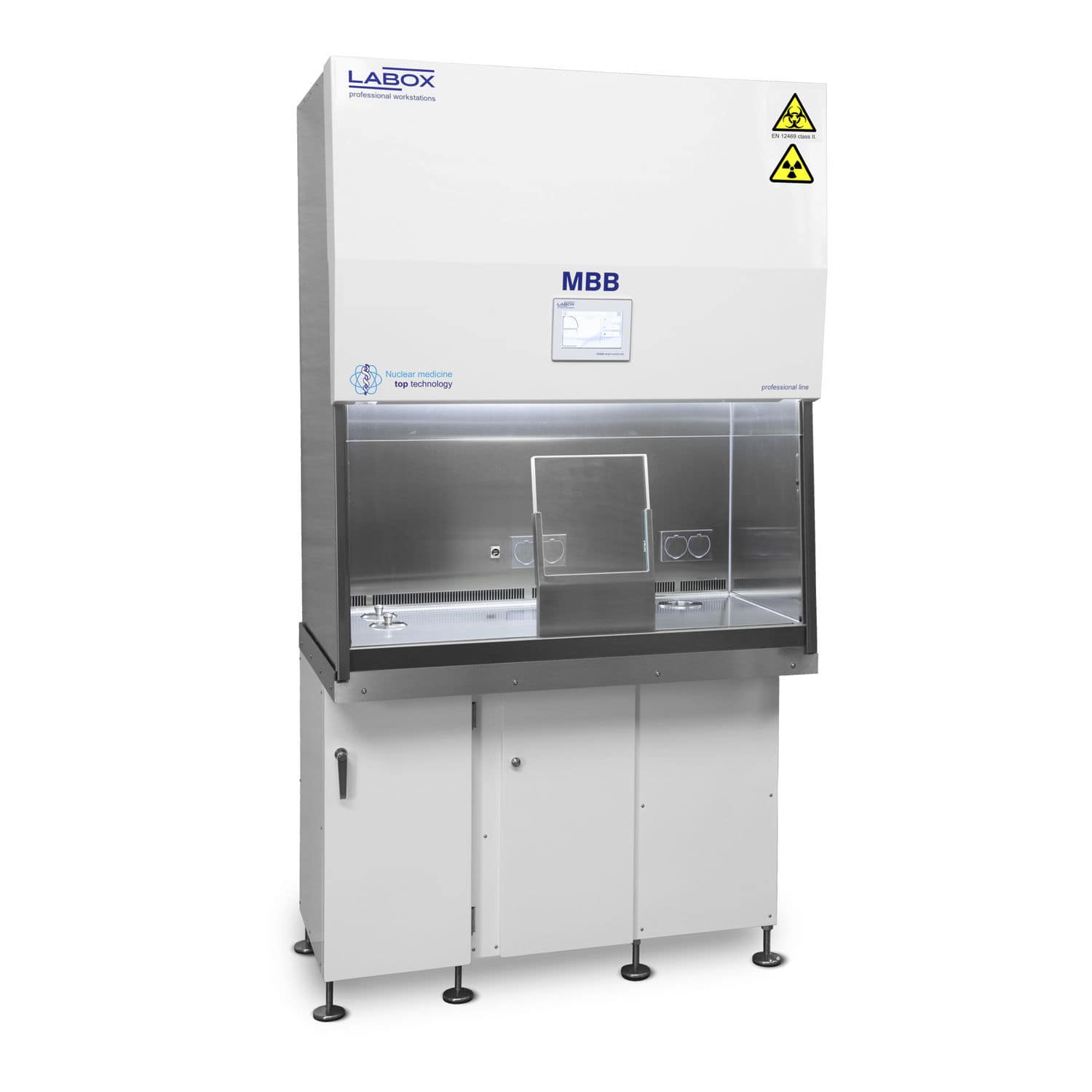 Radioisotope preparation laboratory workstation - MBB-12 NS - LABOX ...