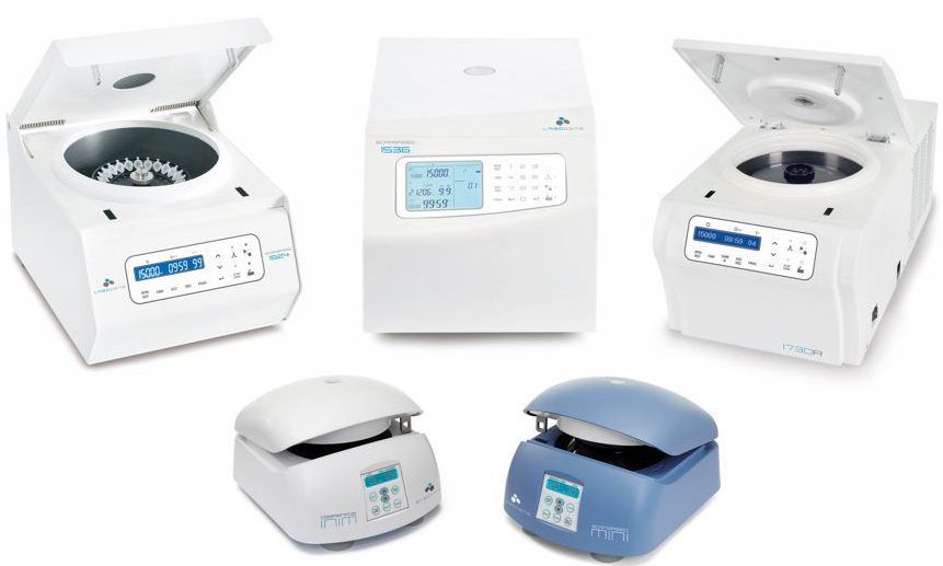 Laboratory microcentrifuge - 1536 - LaboGene - cell / compact / for ...