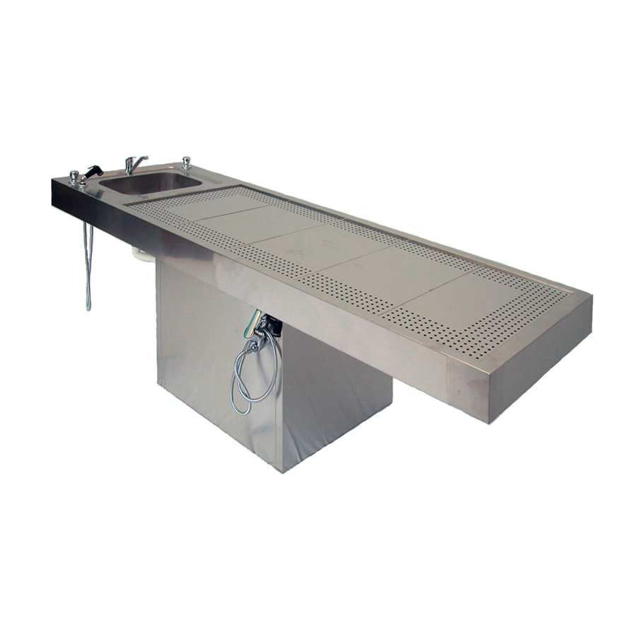 Autopsy table - CT 96 - comfit s.r.l - dissection / rectangular / fixed