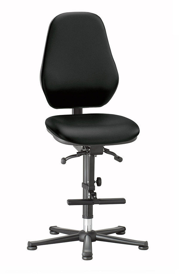 Laboratory chair - 9137 - Bimos - with high backrest / with footrest ...