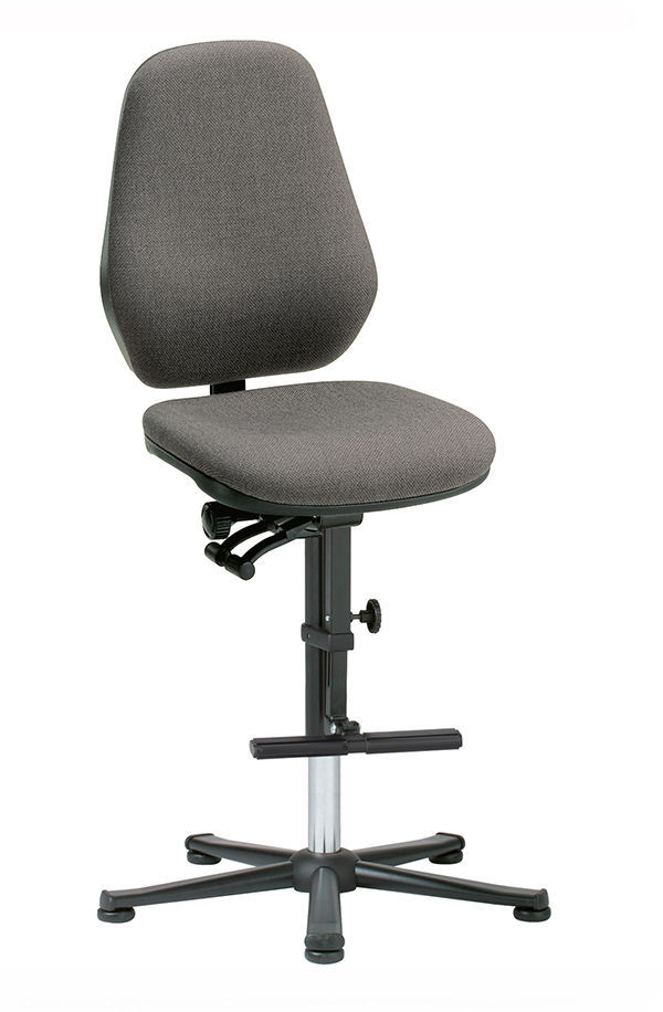 Laboratory chair - 9136 - Bimos - with high backrest / with footrest ...