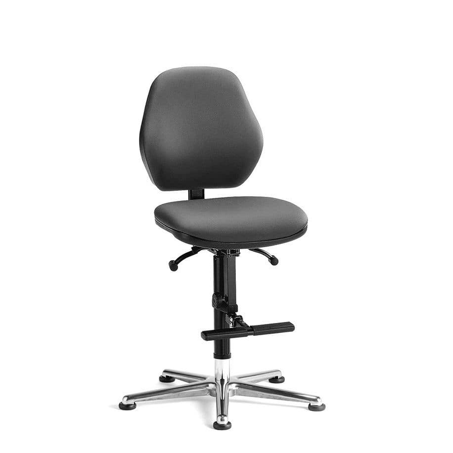Laboratory chair - 9131 - Bimos - with high backrest / with footrest ...