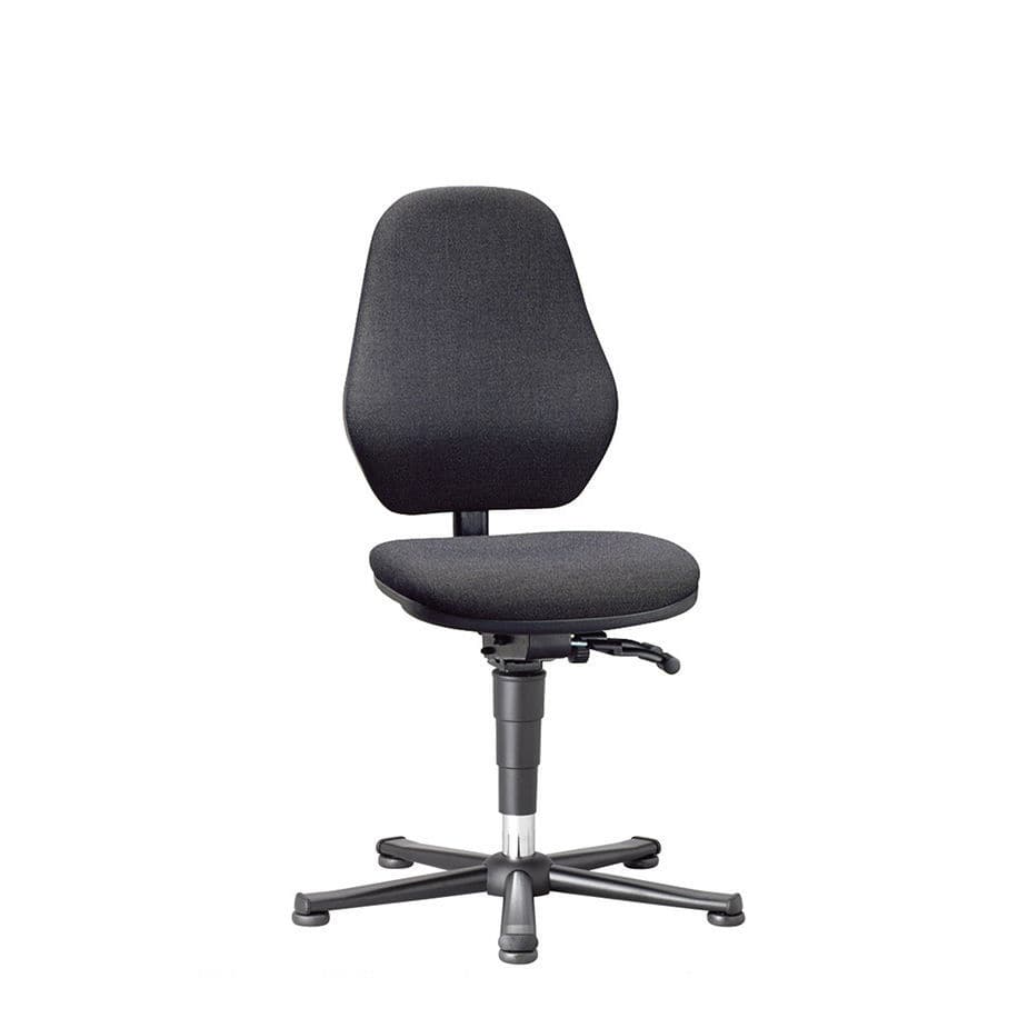 Laboratory chair - 9132 - Bimos - with high backrest / pneumatic ...