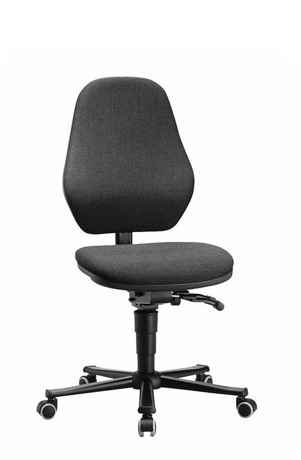 Laboratory chair - 9138 - Bimos - on casters / with high backrest ...
