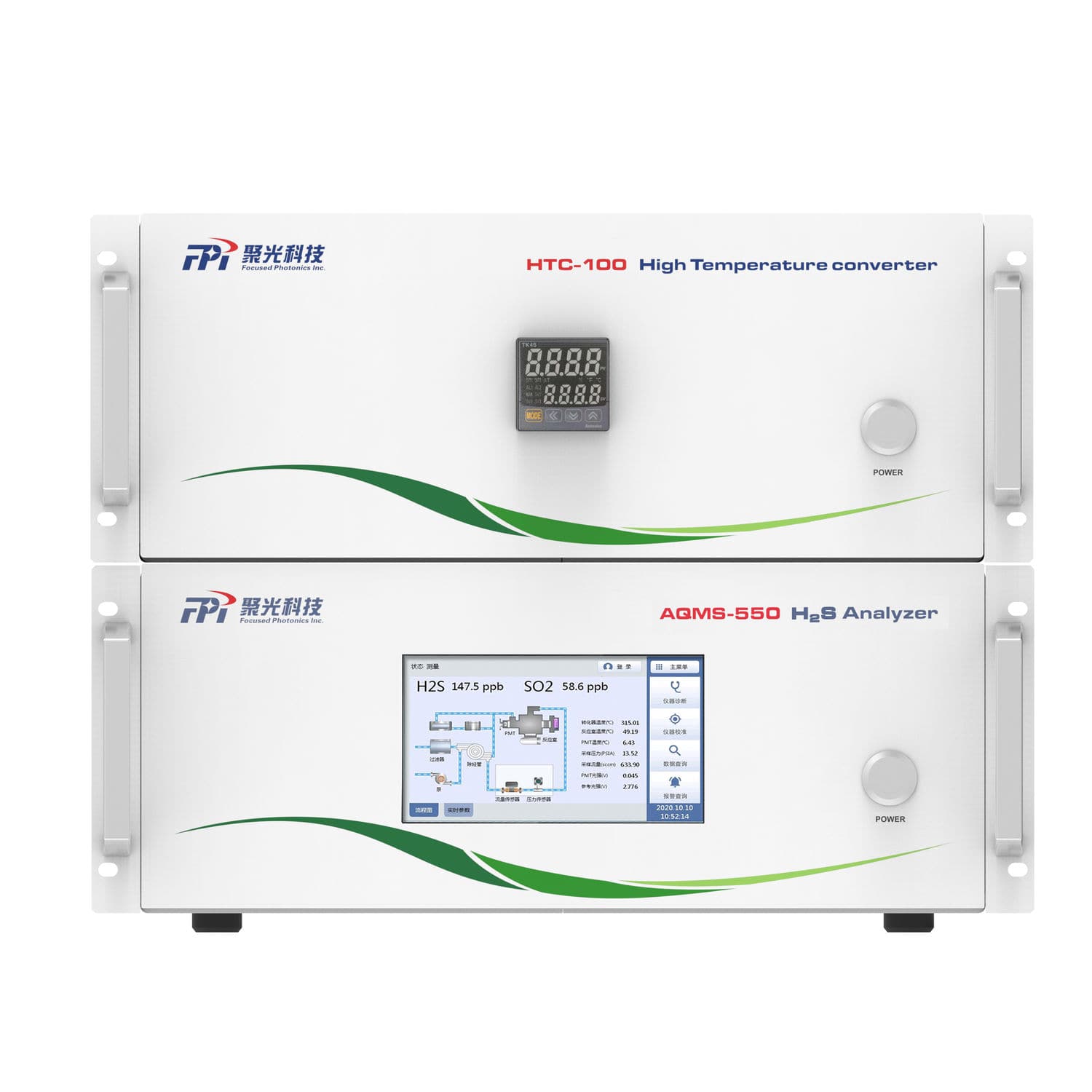 Temperature analyzer - AQMS-550 - Focused Photonics Inc. - pressure ...