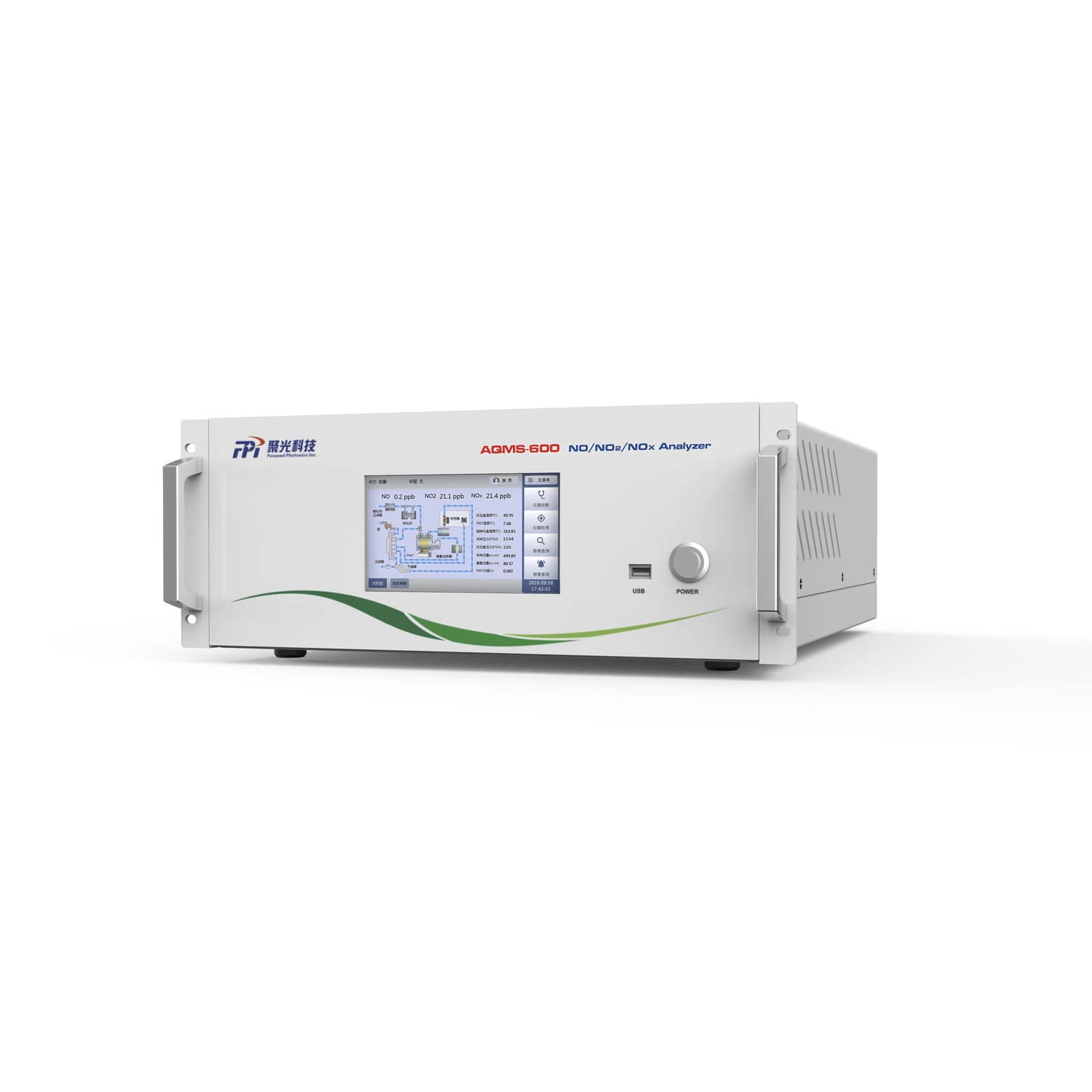 Temperature analyzer - AQMS-600 - Focused Photonics Inc. - pressure ...