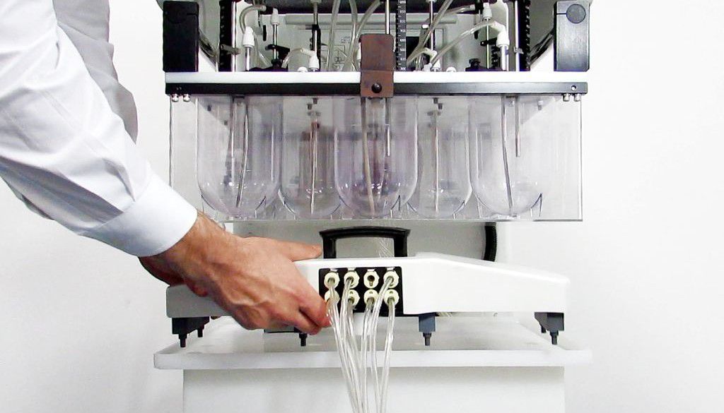 Dissolution tester media preparation system / automatic / trolley ...