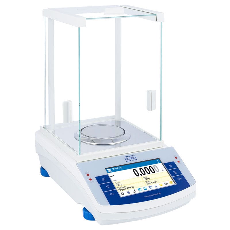 Electronic laboratory balance - AS 220.X2 - RADWAG Balances & Scales ...