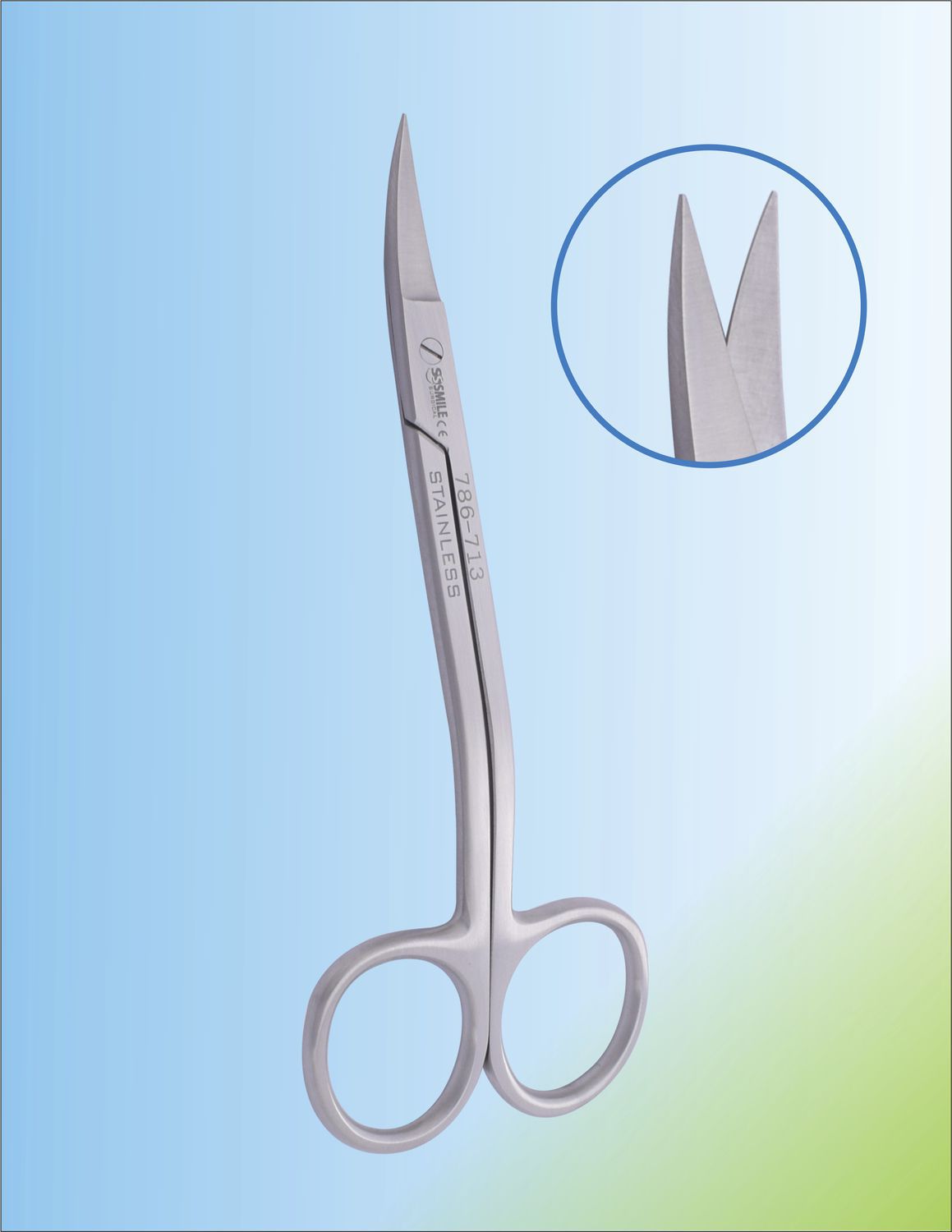 Suture scissors - SSI 786-713 - Smile Surgical Ireland Limited - for ...