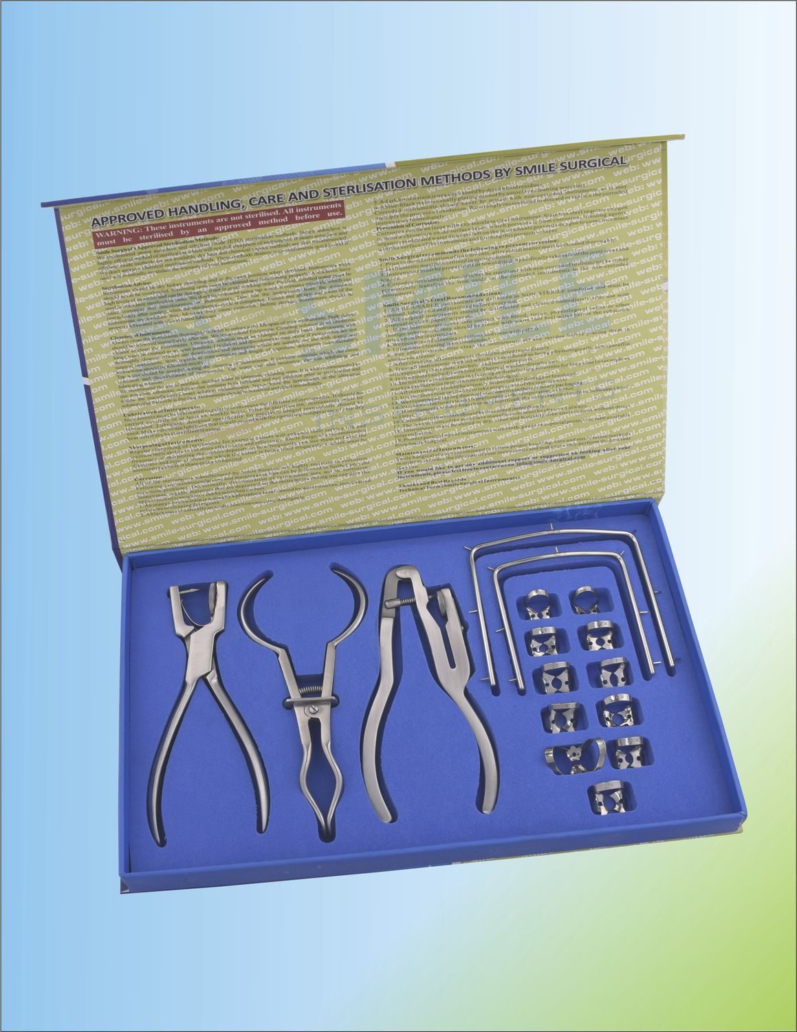 Rubber dam instrument kit - SSI 786-6010 - Smile Surgical Ireland Limited