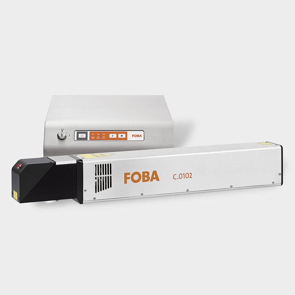 Laser marking system - C.0102 - FOBA Laser Marking + Engraving, ALLTEC GmbH