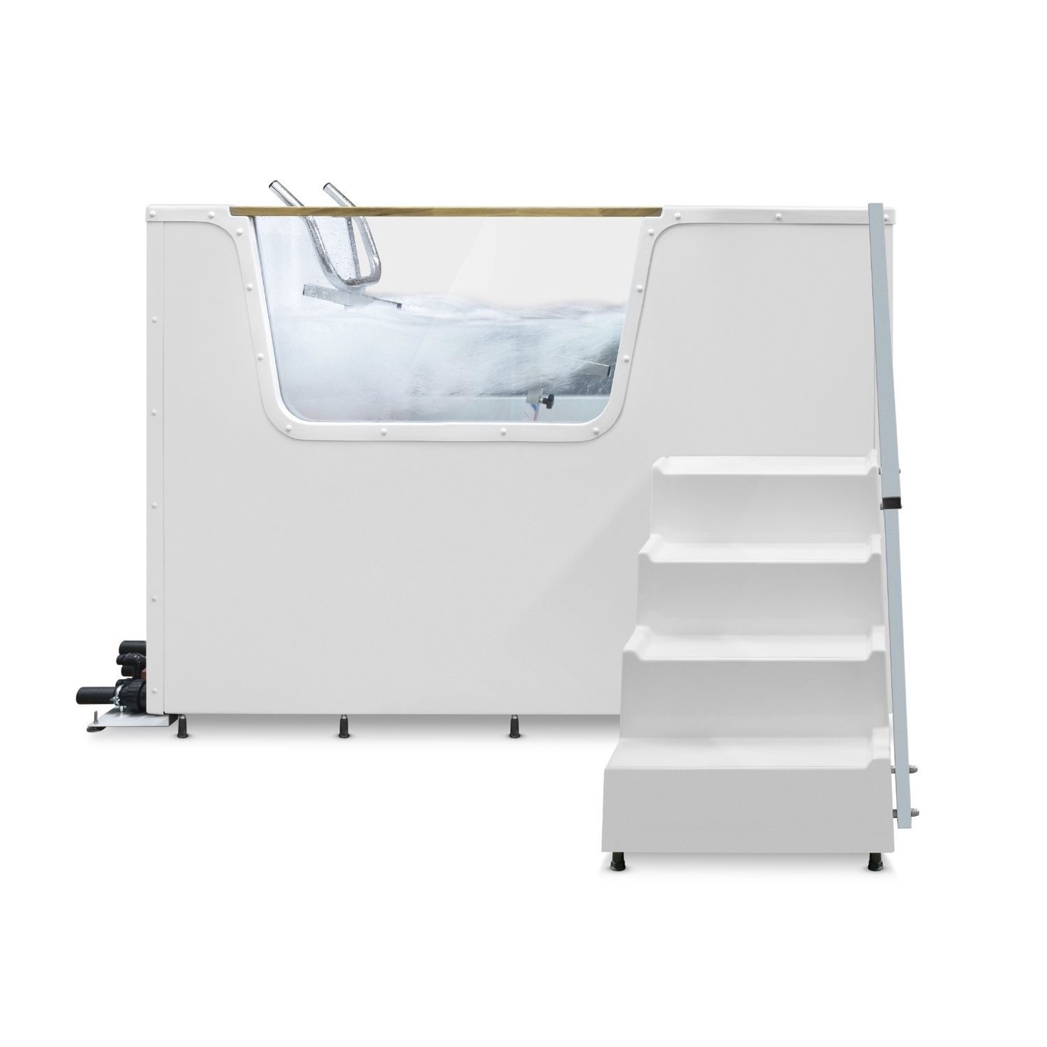 Hydromassage bathtub with exercise bike - aquaCABIN - nfoxSPORT