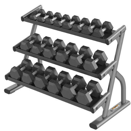 Short barbell rack - OP-DB3HX - Life Fitness