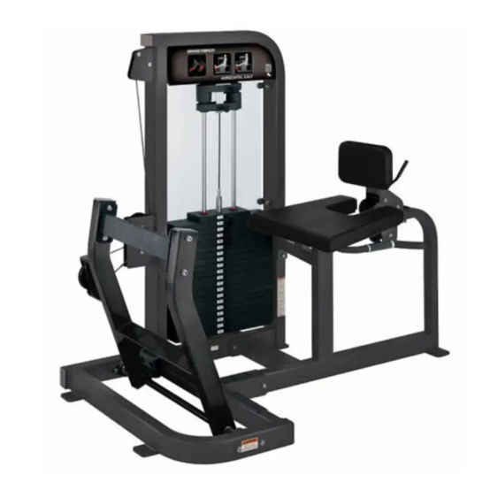 Calf raise gym station - HAMMER STRENGTH - Life Fitness