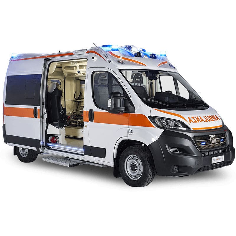 Rescue ambulance - Ducato Safety II - Olmedo Special Vehicles - modular
