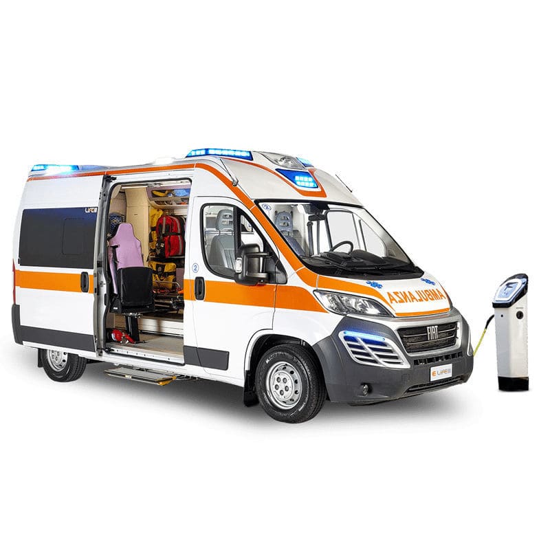 Rescue ambulance - Ducato E-Life III - Olmedo Special Vehicles - modular