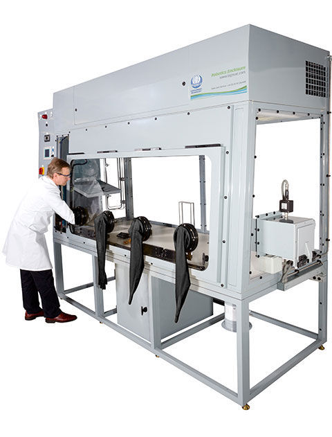 Laboratory glove box - BCEE/HX - Bigneat - floor-standing / hypoxia ...