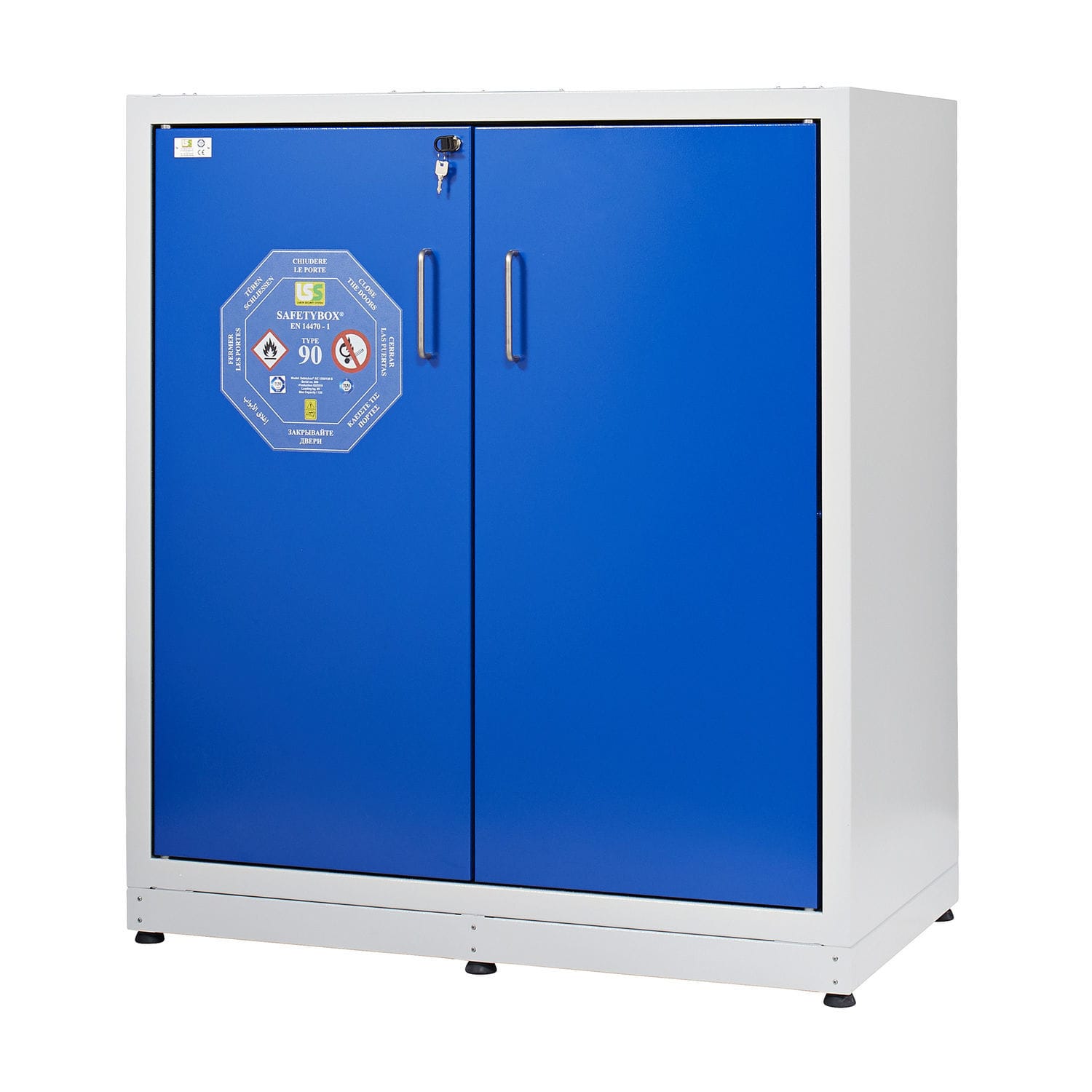 Flammable product cabinet - SAFETYBOX® AC 1200/130 S - Labor Security ...