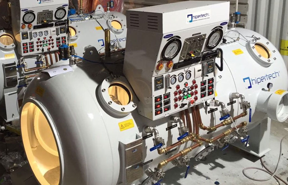 Decompression hyperbaric chamber - Hipertech - multiplace