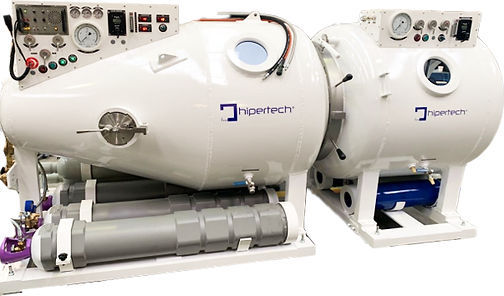 Decompression hyperbaric chamber - TRCS - Hipertech - on casters / 2 places