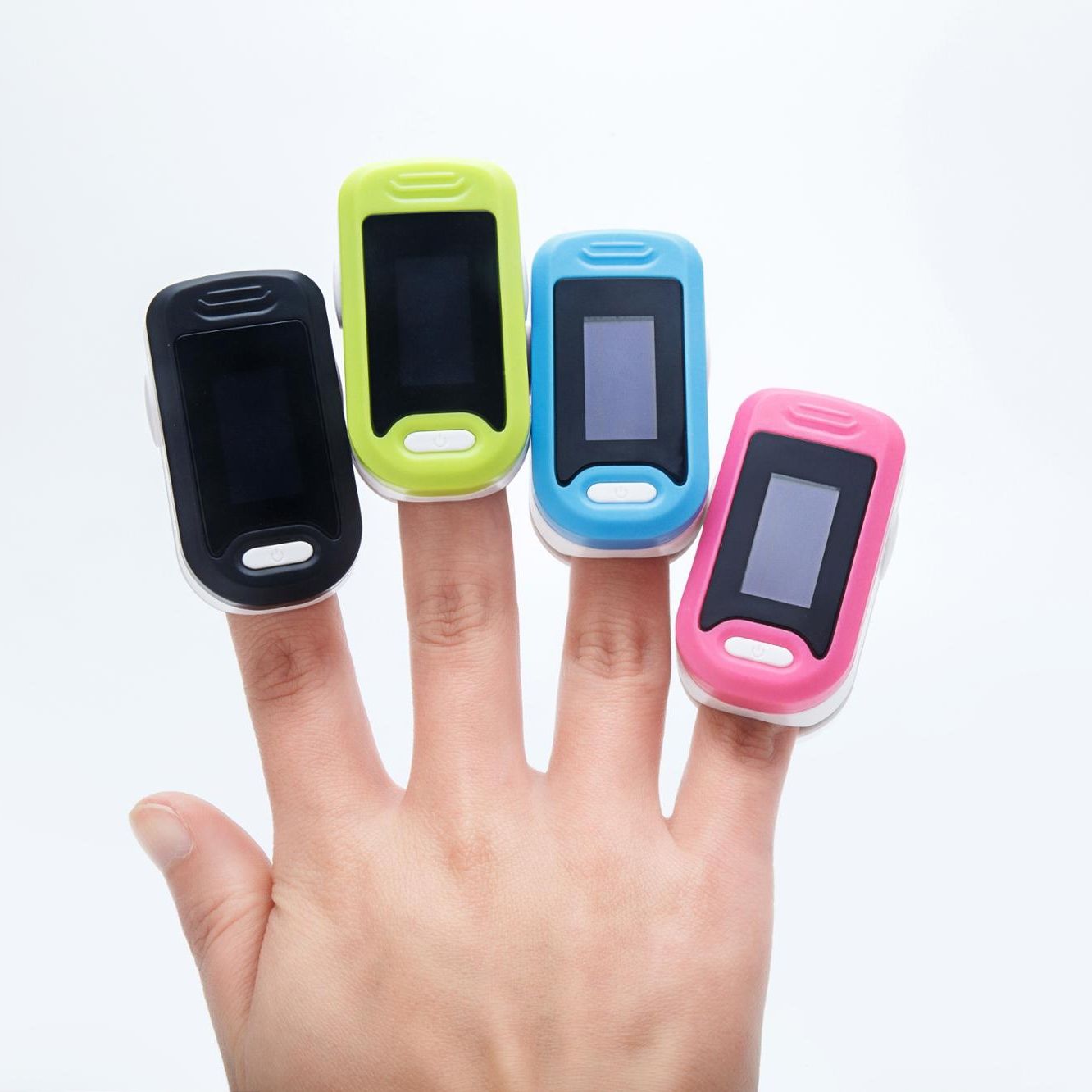 Fingertip pulse oximeter - P7 - Promed Technology - medical / OLED