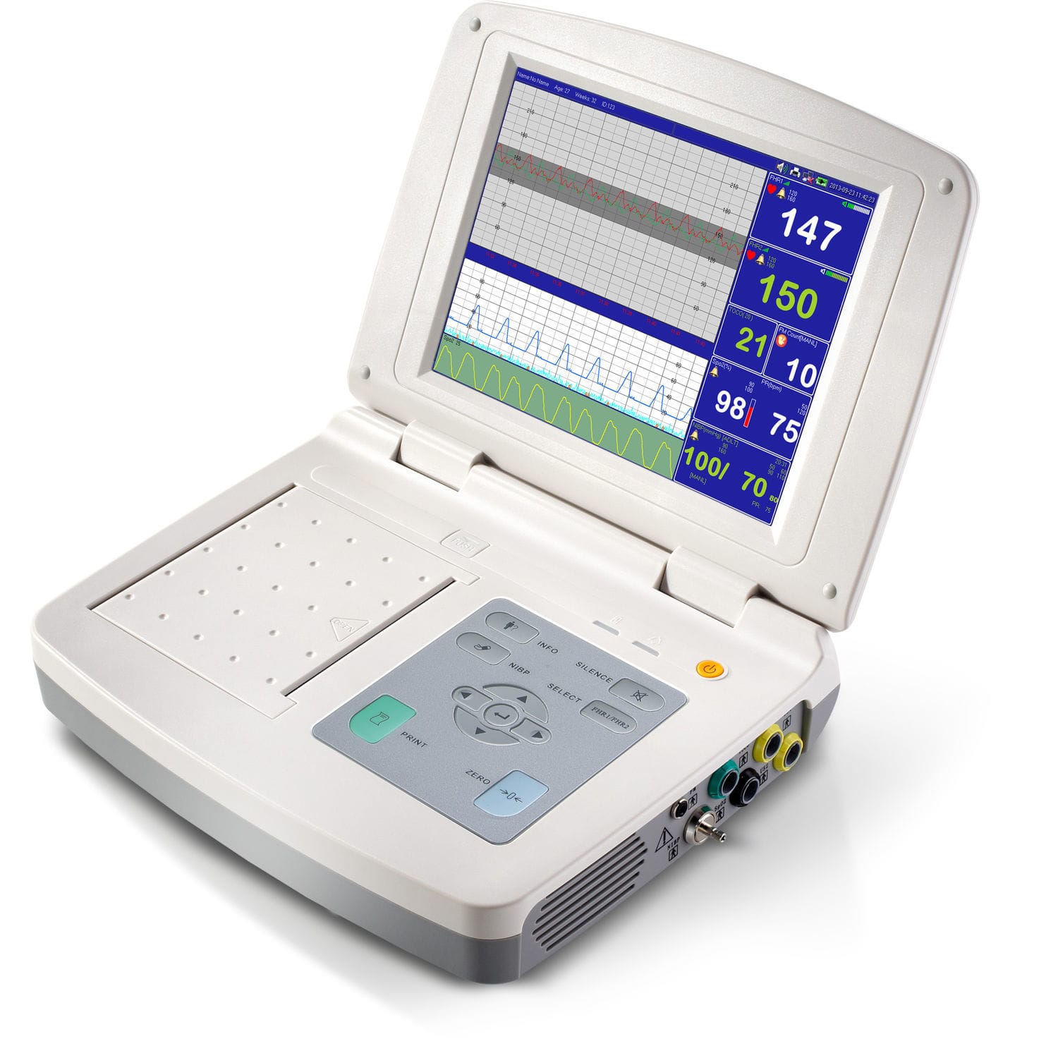 FHR fetal monitor - PFM-700 - Promed Technology - twin FHR / SpO2 / MECG