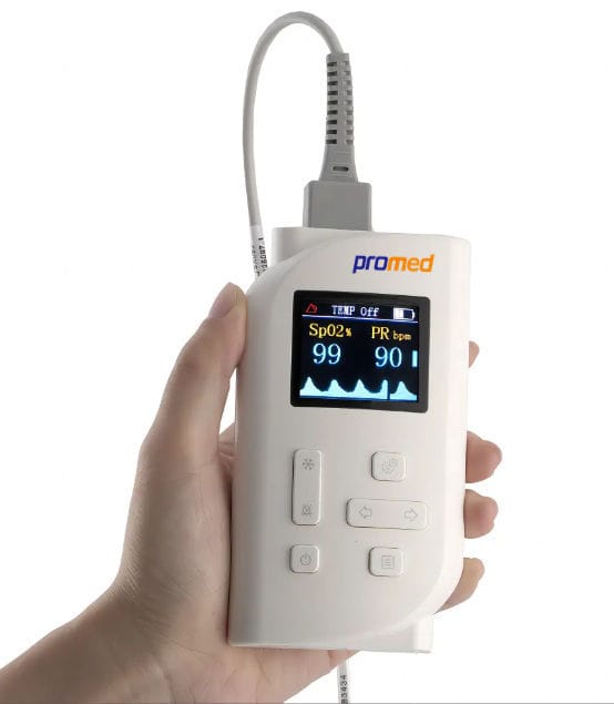 Hand-held pulse oximeter - H3 - Promed Technology - medical / for ...