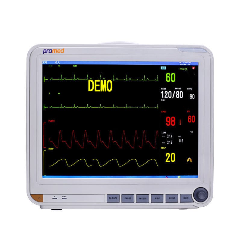 Portable patient monitor - PM-15 - Promed Technology - ECG / RESP / SpO2