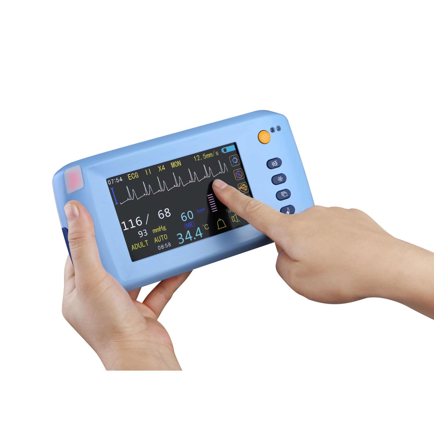 Portable patient monitor - PM-5 - Promed Technology - ECG / SpO2 / NIBP