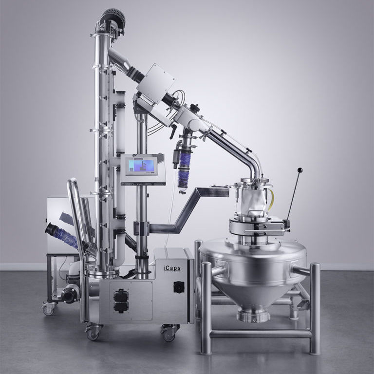 Capsule polisher - iCaps HC - Pharma Technology - with metal detector