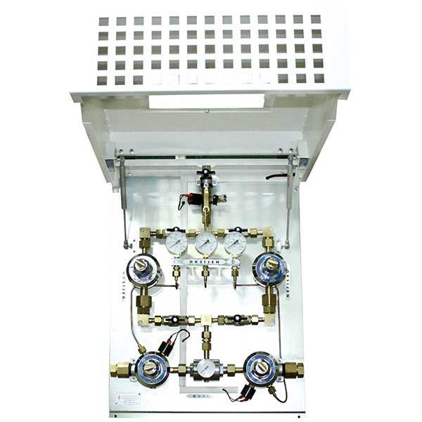 Oxygen supply unit - SN series - Çağdaş Medical - N2O / wall-mounted