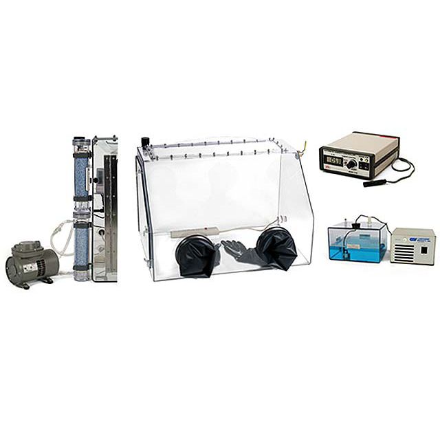 Benchtop isolation chamber - CoyLab - controlled atmosphere / glove box