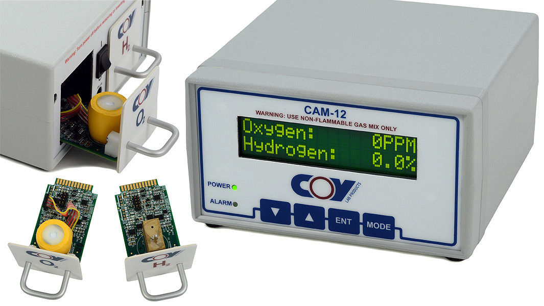 H2 test monitoring - CAM-12 - CoyLab - O2 / laboratory / benchtop