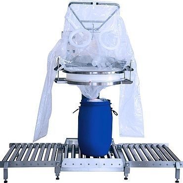 Containment isolator - EPS - Hecht - sampling / for quality control ...