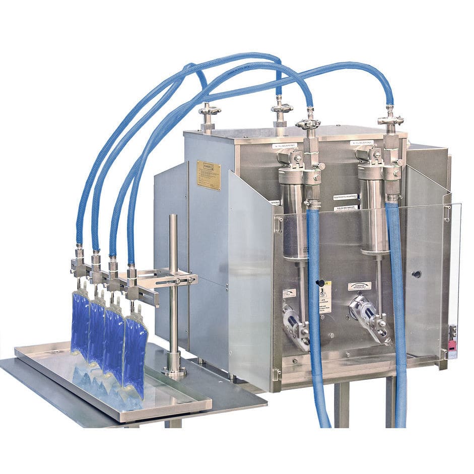 Semi-automatic filling machine - DAB-32-4 - Filamatic - volumetric ...