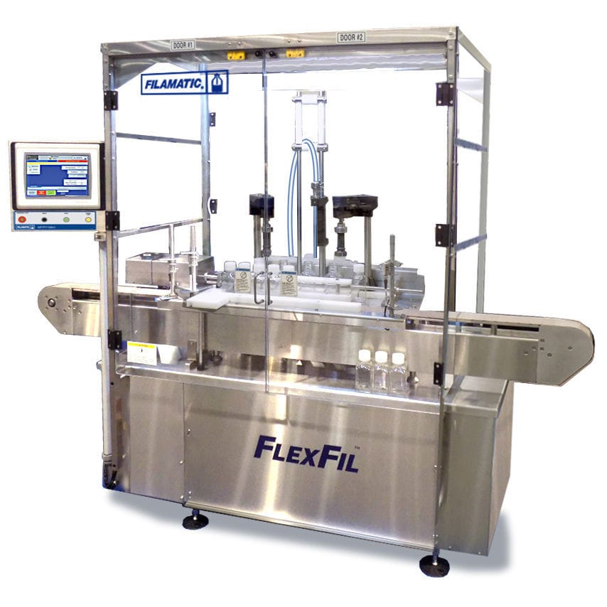Filling and capping machine for the pharmaceutical industry - FlexFIL ...