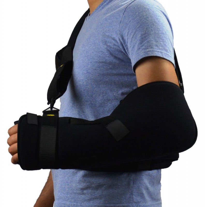 Arm sling with shoulder abduction pillow - 83 RAD - Span Link ...