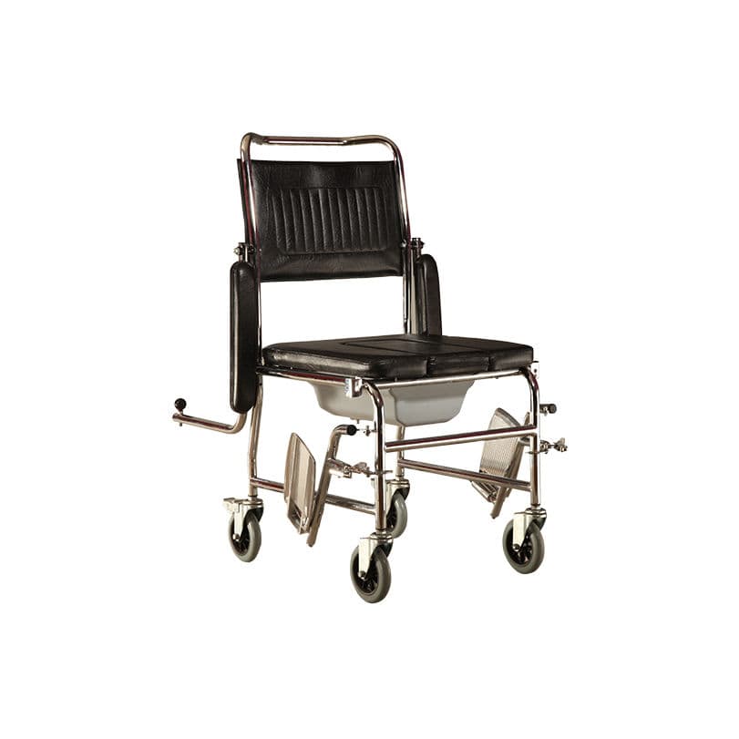 Commode chair with armrests - 601, 606 - IMC MEDICAL - with bucket / on ...