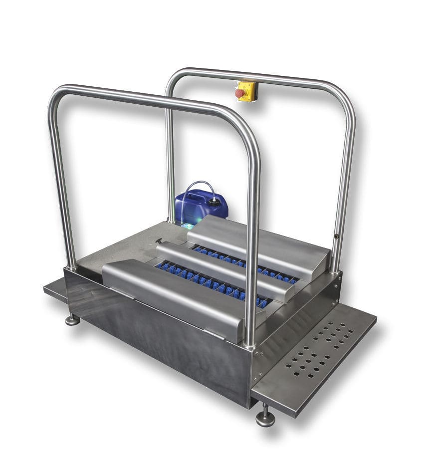 Compact cleaning station - MBW - Meritech