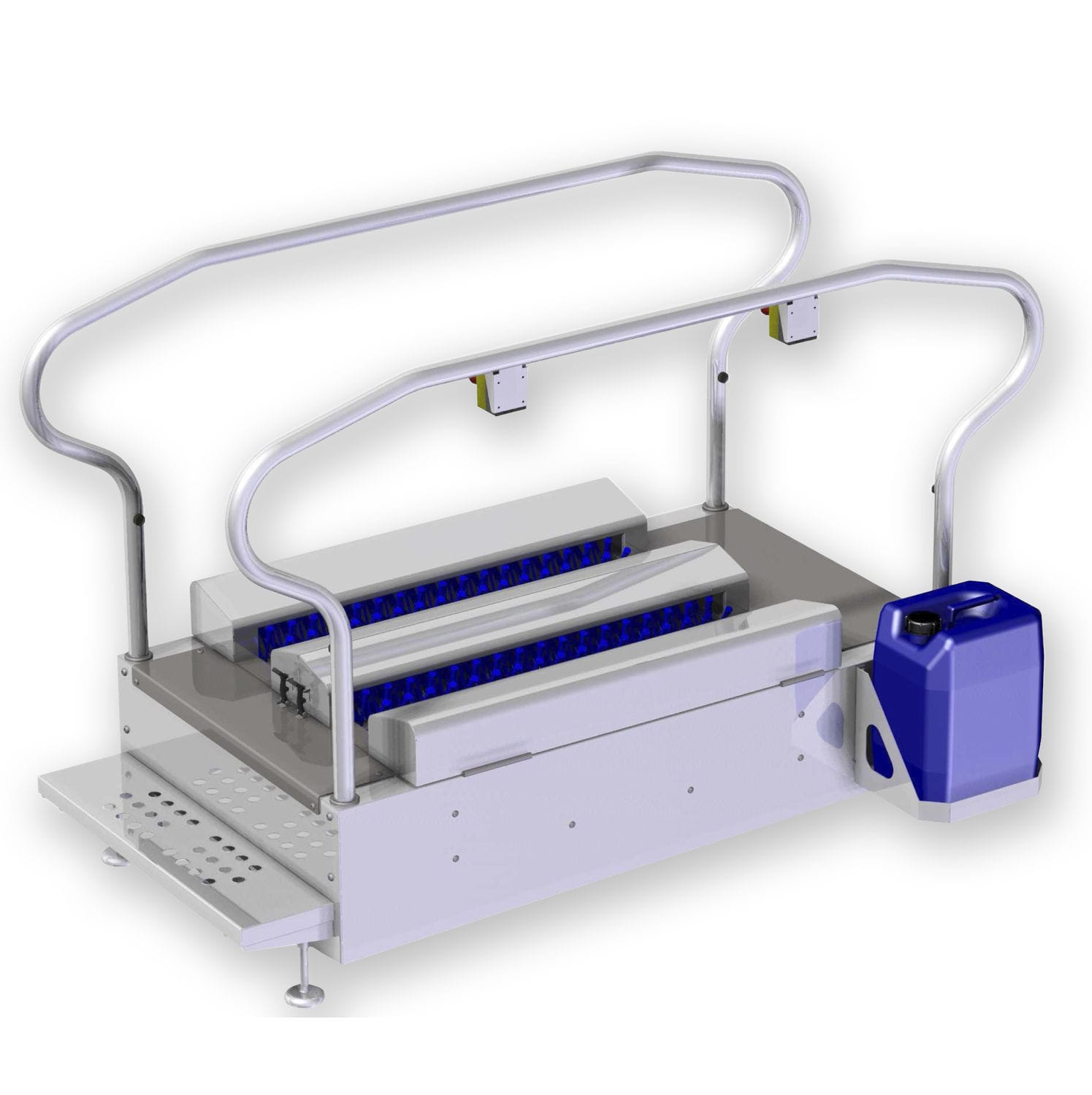 Boot cleaning station - XBW 3.0 - Meritech - compact / walk-through